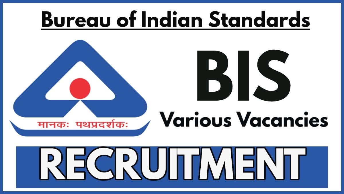 BIS YP Recruitment 2024 Notification Apply Online Now For Young ...