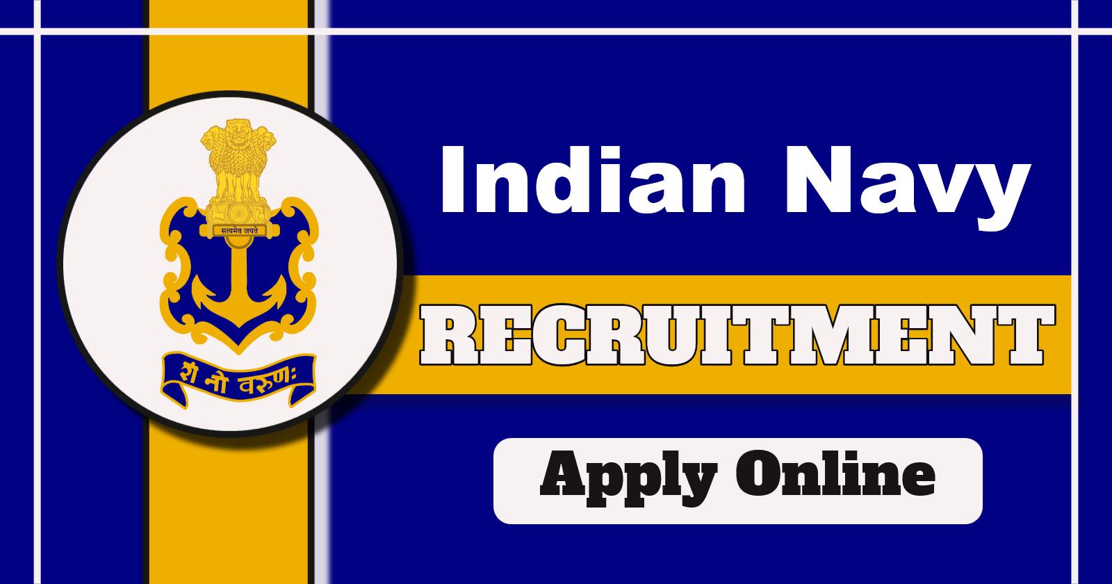 Indian Navy SSR Medical Assistant 2025 Notification Out, Apply Online ...