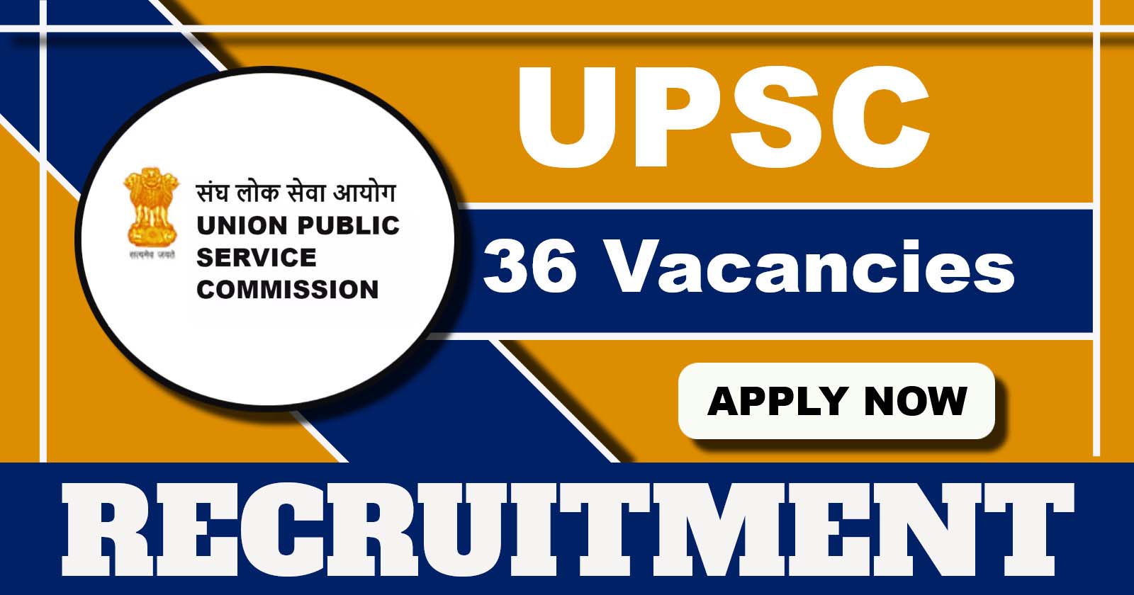UPSC Recruitment 2025 Notification Out, Apply Online For Various Posts ...