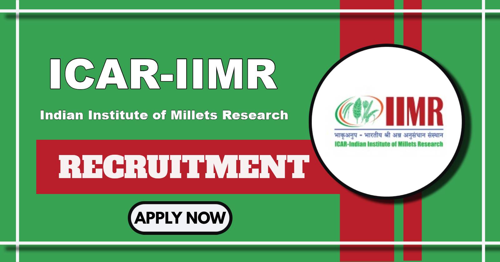 IIMR Online Form 2025 For Young Professional-II Post, Online Interview ...