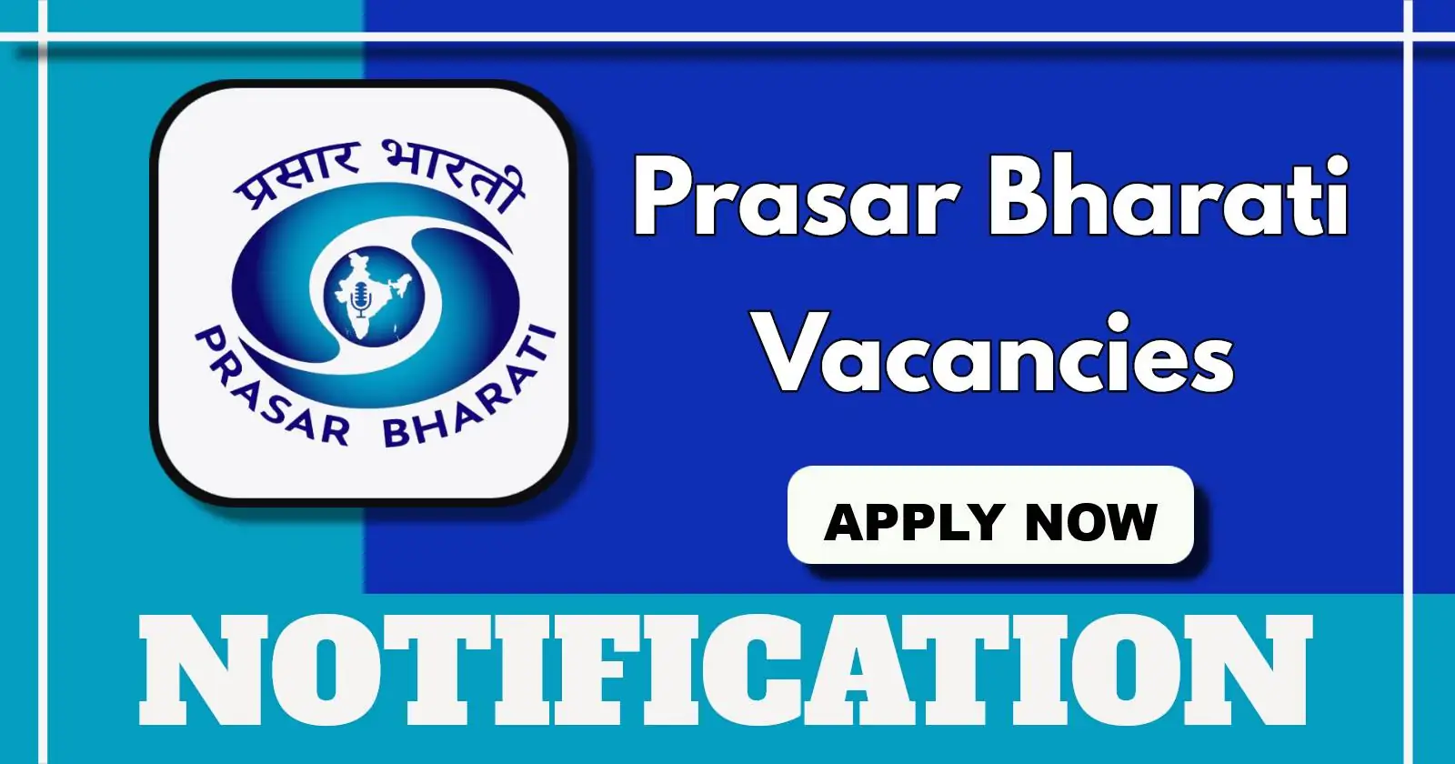 Prasar Bharati Sales Manager Post 2025 For Delhi – Monthly Pay Up To Rs ...