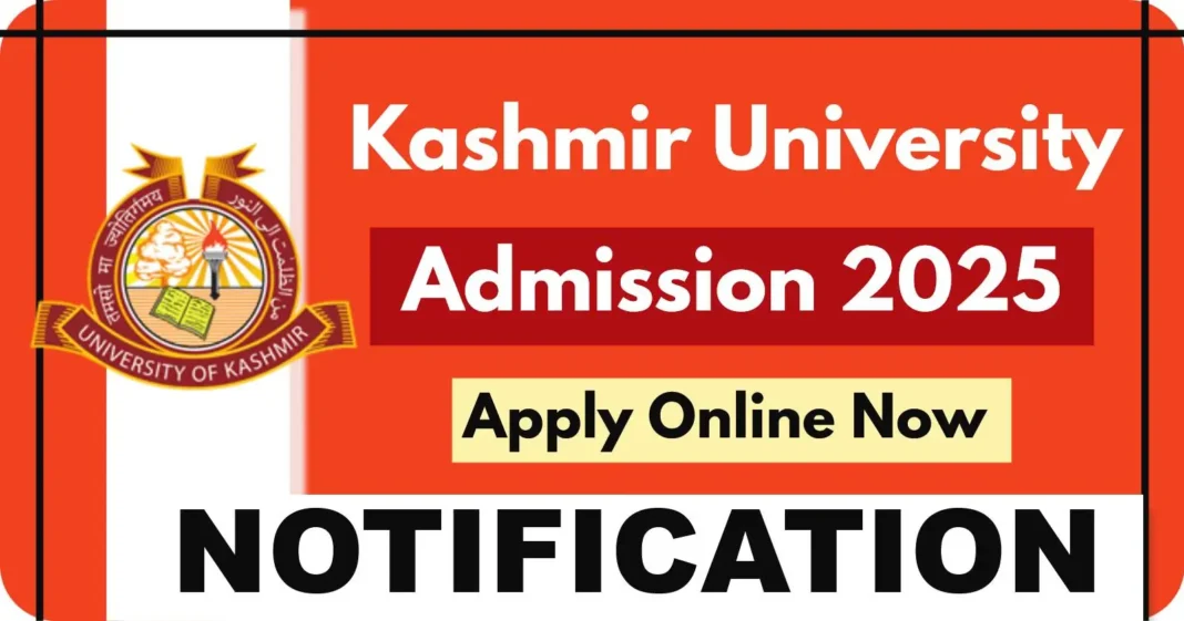 Kashmir University Pg Ug Admission 2025 Apply Online For Kuet