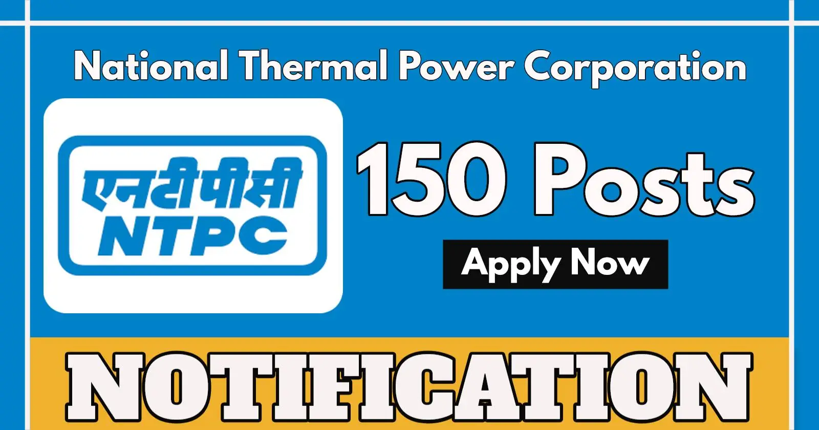 NTPC Opens Applications For 150 Deputy Manager Posts In Electrical ...