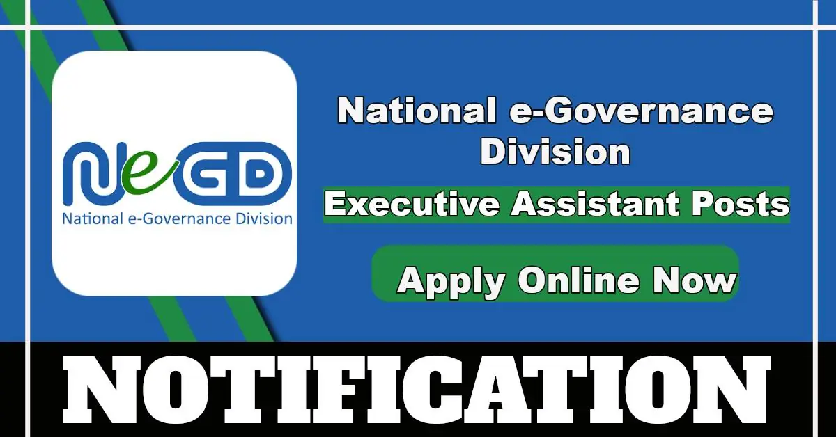 NeGD Invites Applications For Executive Assistant Posts In New Delhi ...